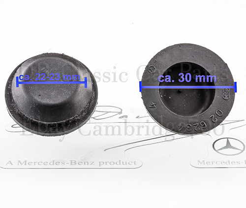 ORIGINAL MERCEDES Gummi Blindstopfen W116 W126 W203 W163 ...